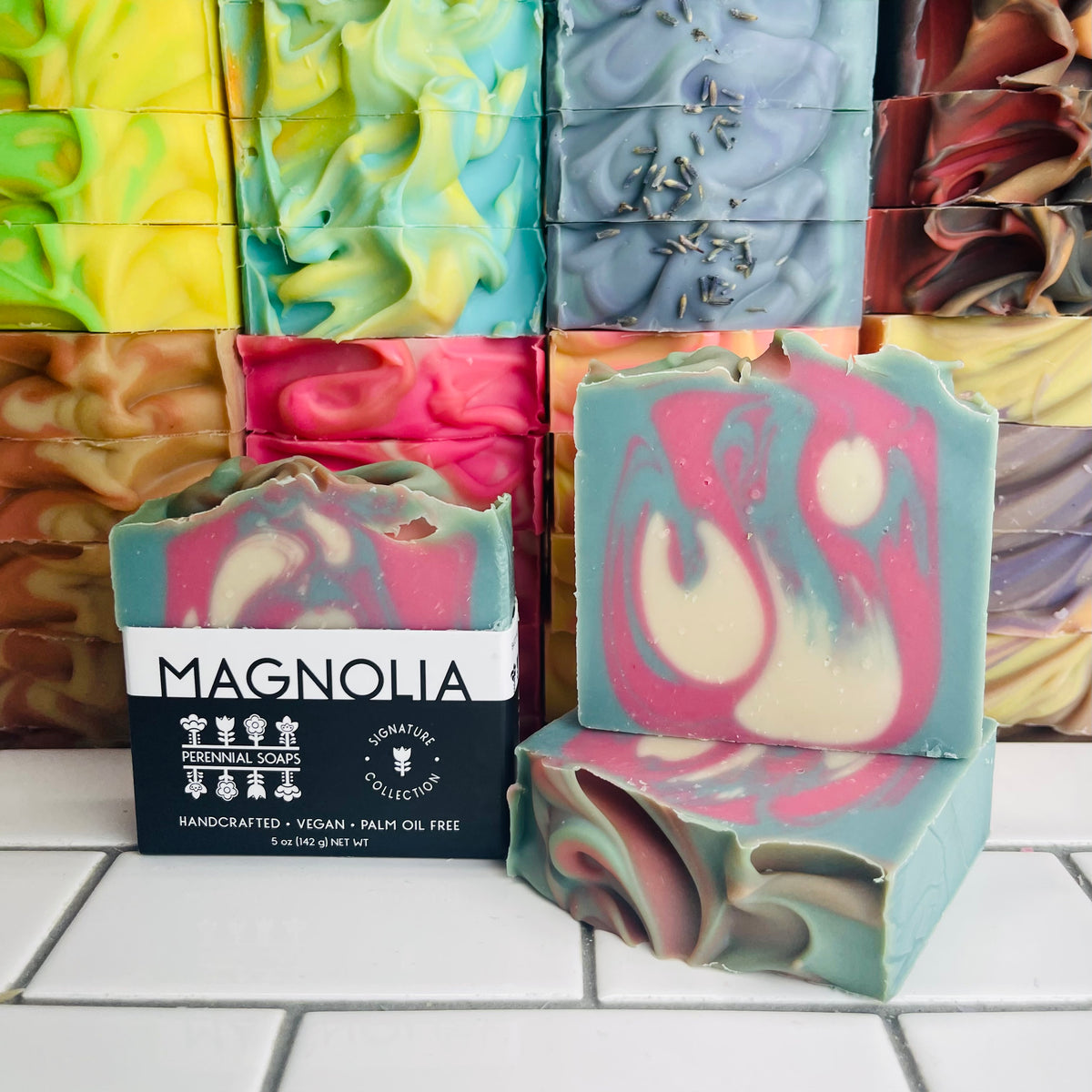 Magnolia Bar Soap | Perennial Soaps